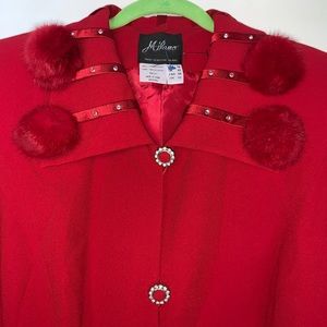 Milano | Jackets & Coats | Gorgeous Nwt Milano New York Red Blazer Sz 8 ...